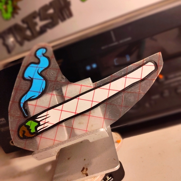 Fresh D's | Wall Decor | Green 42 Spliff Rolled Vinyl Decal Sticker ...